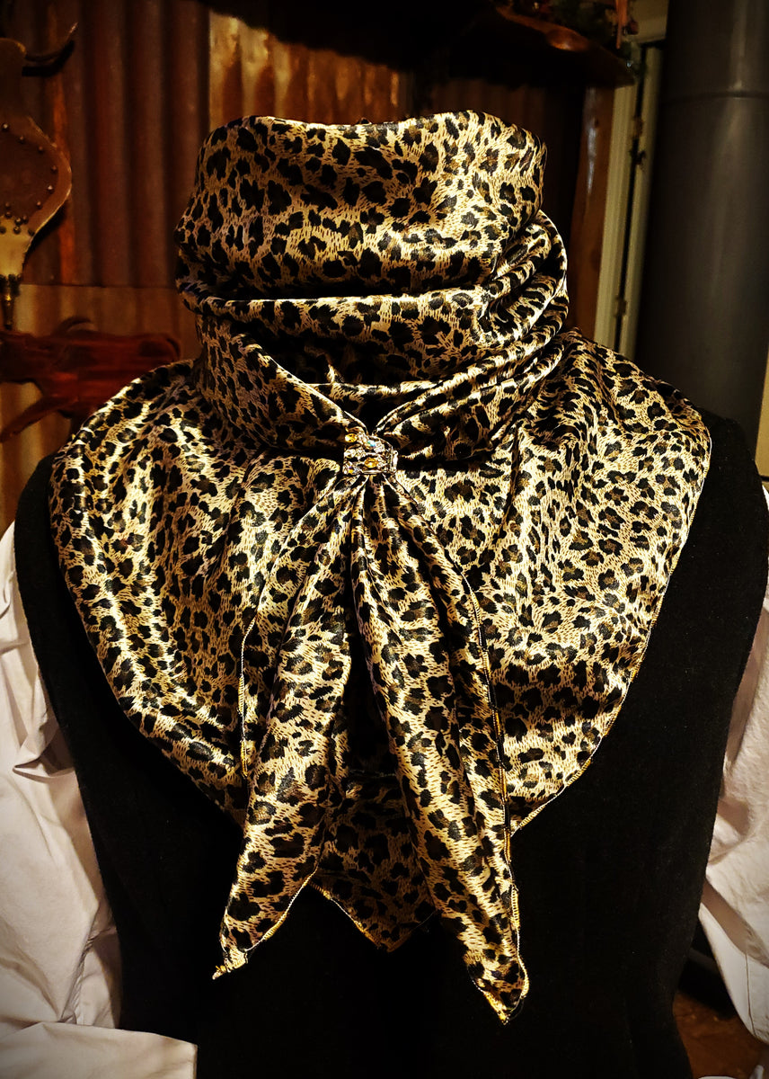 Wild Rag - Brown Animal Print #80 – Cowgirl Dreamin Wild Rags