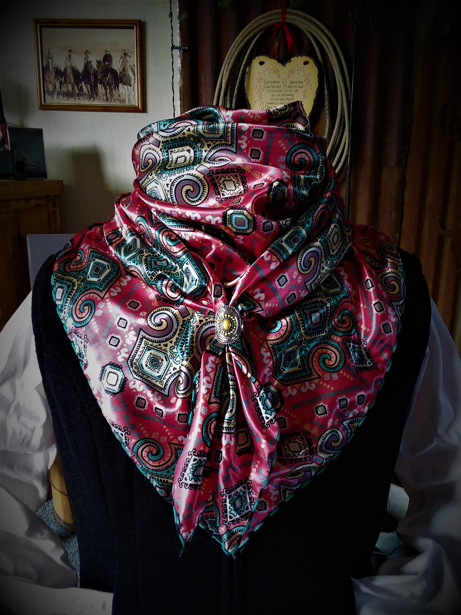 Wild Rag - Pink & Mint #31 – Cowgirl Dreamin Wild Rags